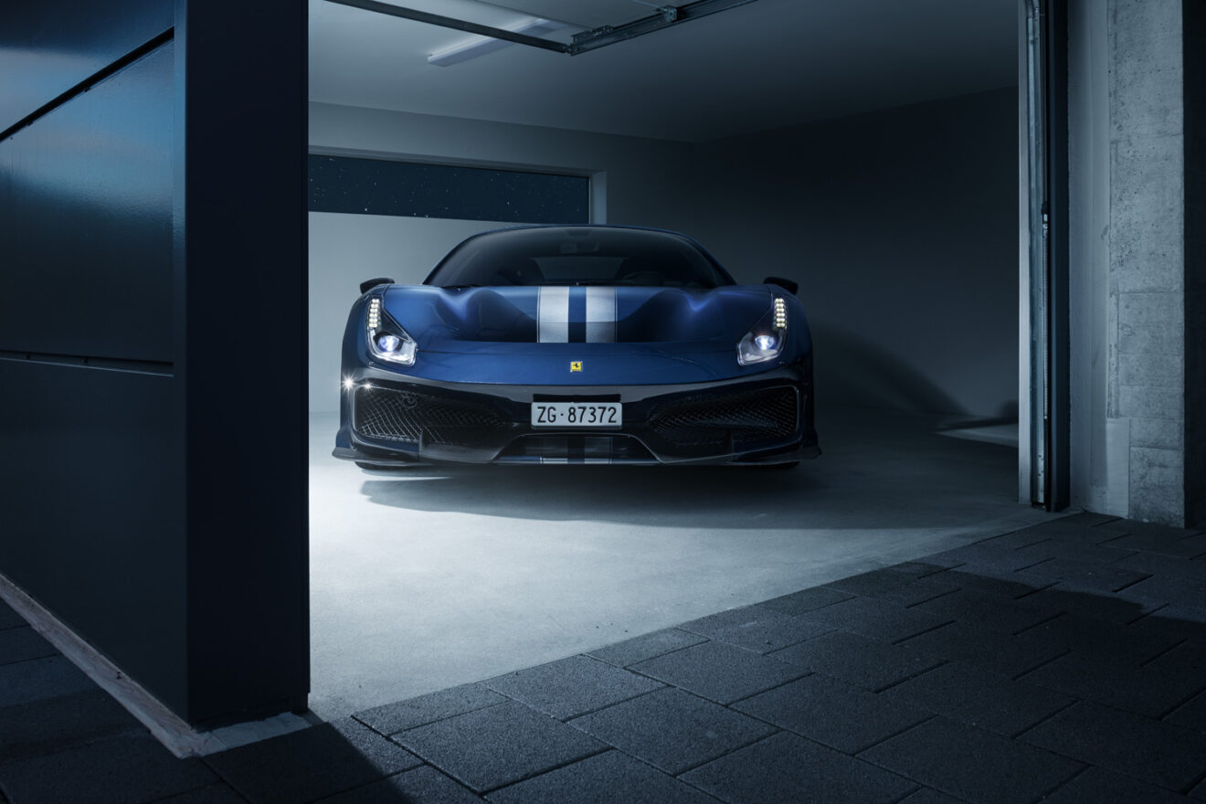 Ferrari 488 Pista Blue Pozzi - phPics Photography